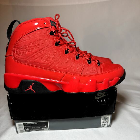 Jordan | Shoes | Size 2 Nike Air Jordan 9 Retro Chile Red Mens Shoes ...